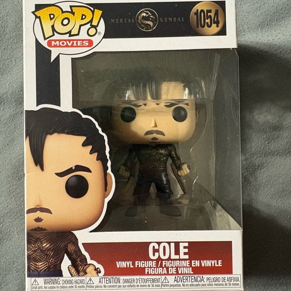 Funko | Toys | Funko Pop Mortal Kombat Cole Figure Black And Brown ...